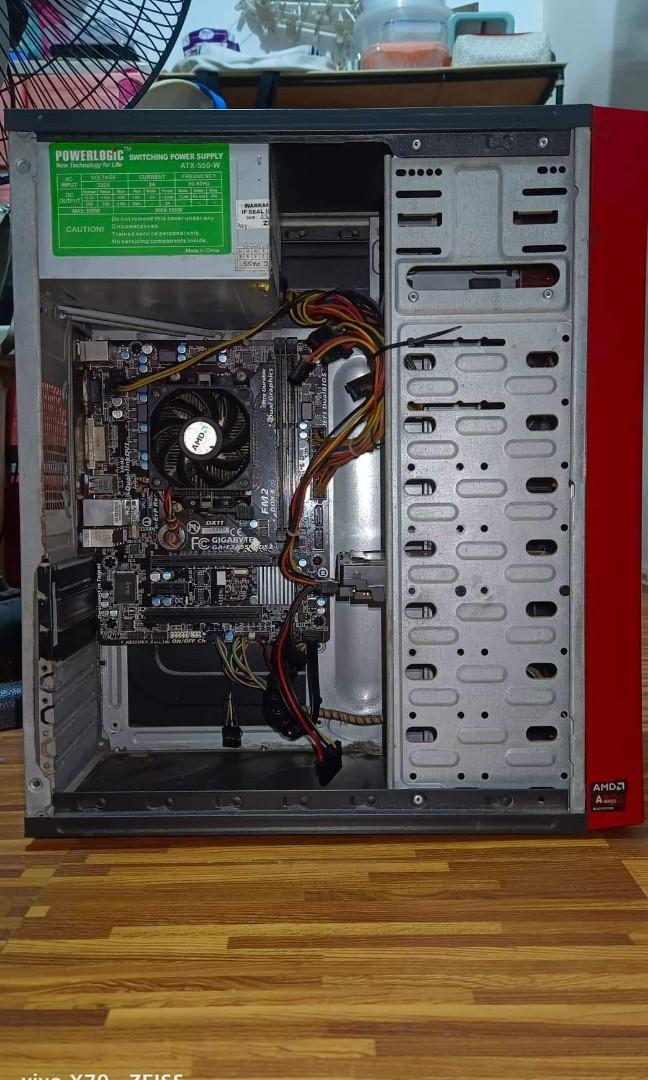 AMD A6 - 5400k APU with Radeon(tm) HD Graphics 3.60GHz 4GB DDR3 RAM ...