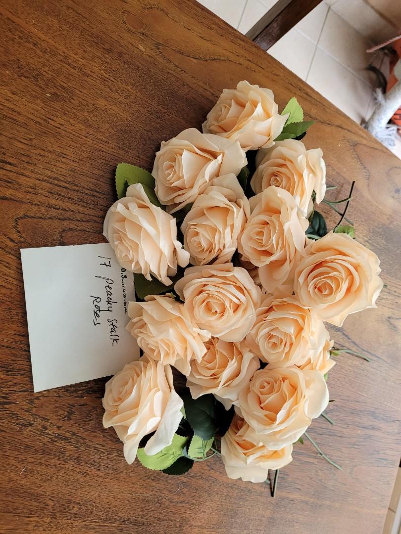 IKEA Artificial Roses, Furniture & Home Living, Home Decor, Artificial ...