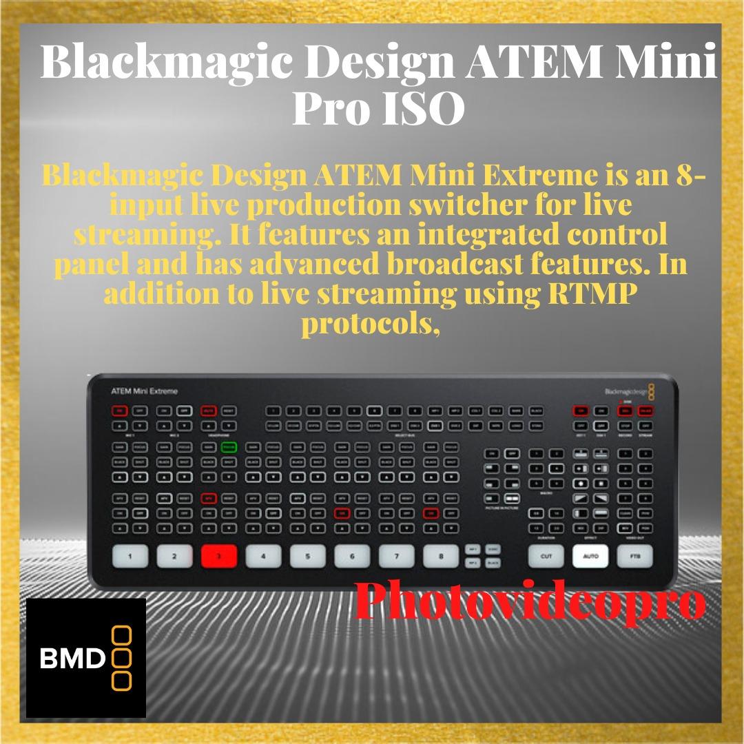 Blackmagic Design ATEM Mini Extreme, Photography, Photography ...