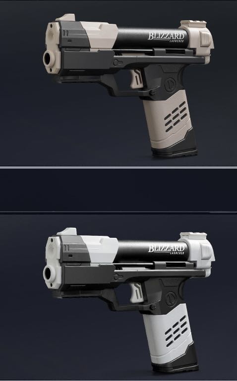 Ready stock Blizzard launcher (1 BNIB dark sand), Hobbies & Toys, Toys ...