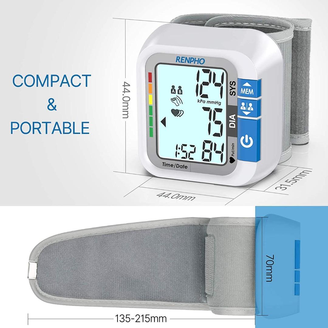 Blood Pressure Machines for Home Use, RENPHO Blood Pressure Monitor ...