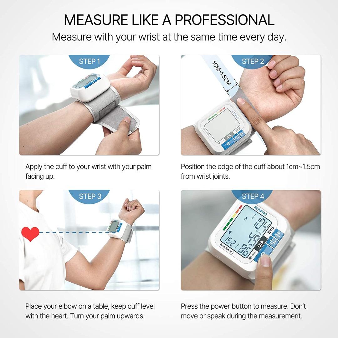 Blood Pressure Machines for Home Use, RENPHO Blood Pressure Monitor ...