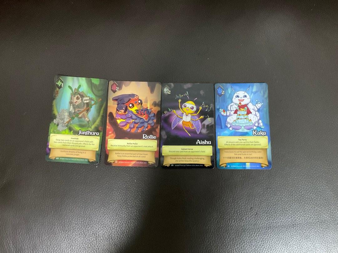 Book Bug Cards, Hobbies & Toys, Toys & Games on Carousell