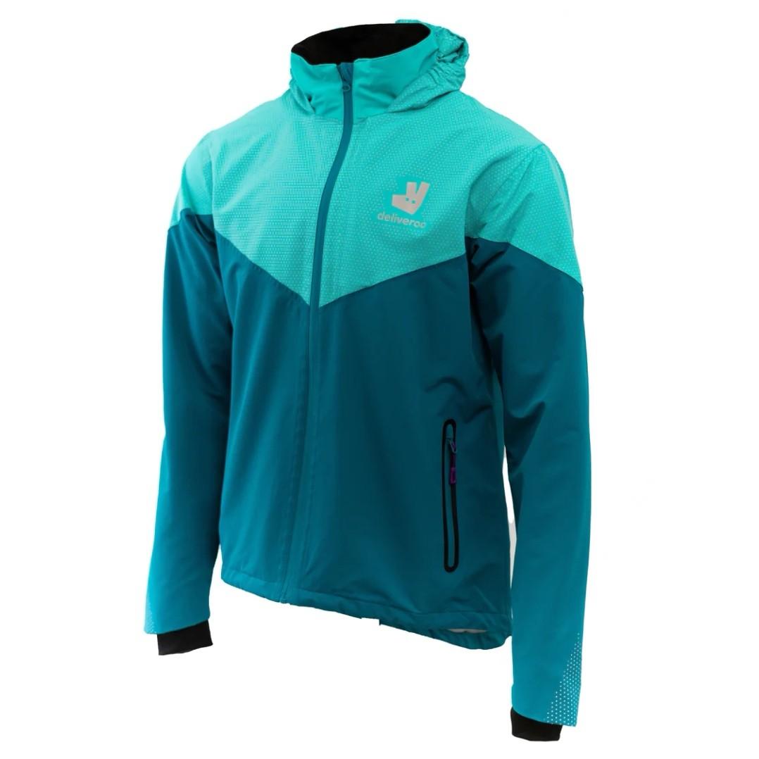 [Brand New] Deliveroo V3 Shell Riding Waterproof Jacket Motorcycle ...