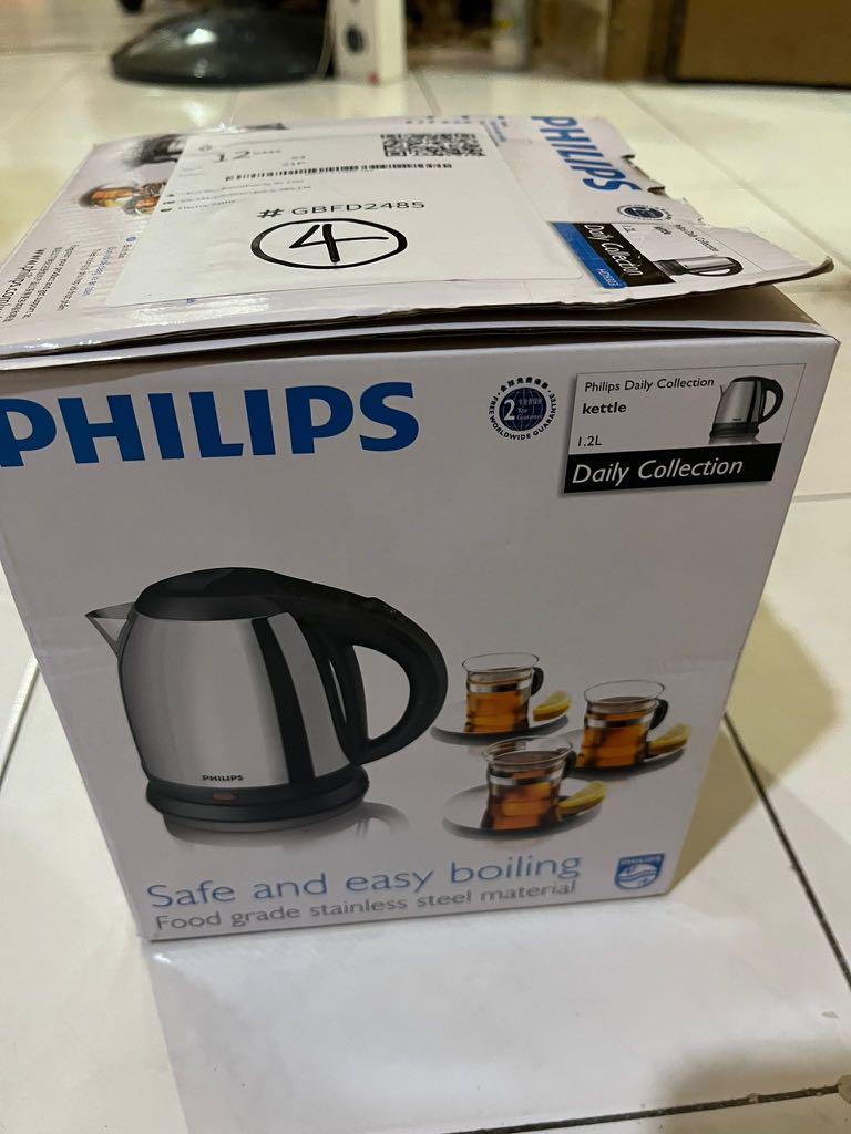 Brand New Philips 1.2L Kettle HD9303, TV & Home Appliances, Kitchen ...