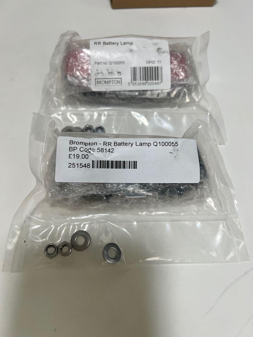 Brompton Original Rear Light, Sports Equipment, Bicycles & Parts ...