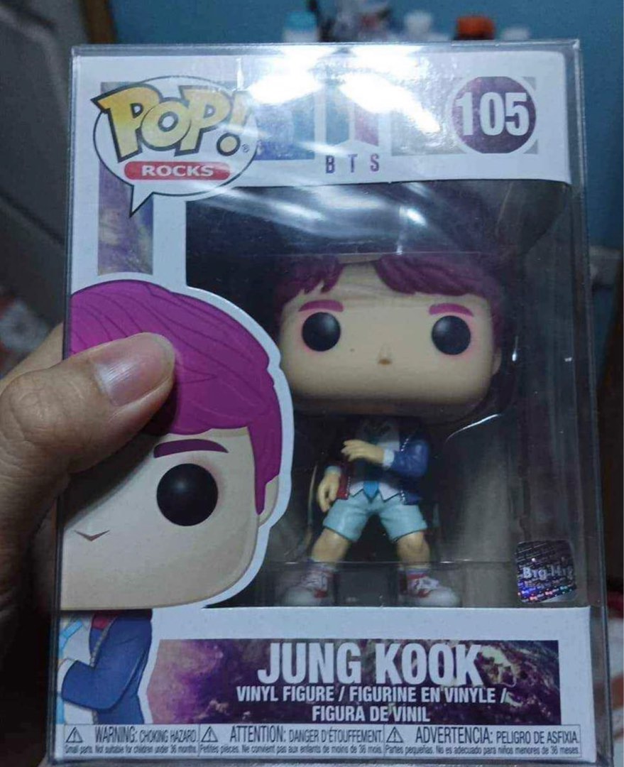 BTS JUNGKOOK FUNKO POP IDOL EDITION, Hobbies & Toys, Toys & Games on Carousell