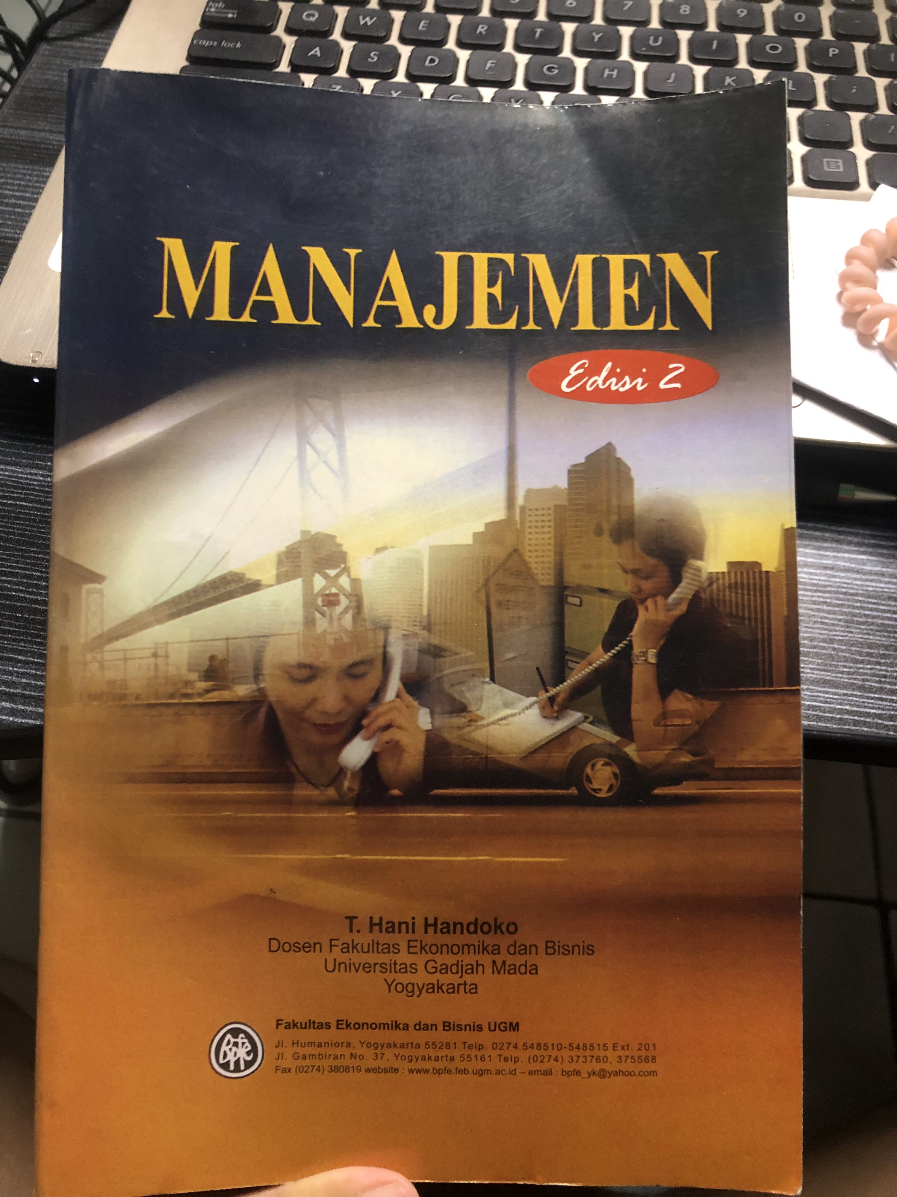 BUKU MANAJEMEN HANI HANDOKO, Buku & Alat Tulis, Buku di Carousell