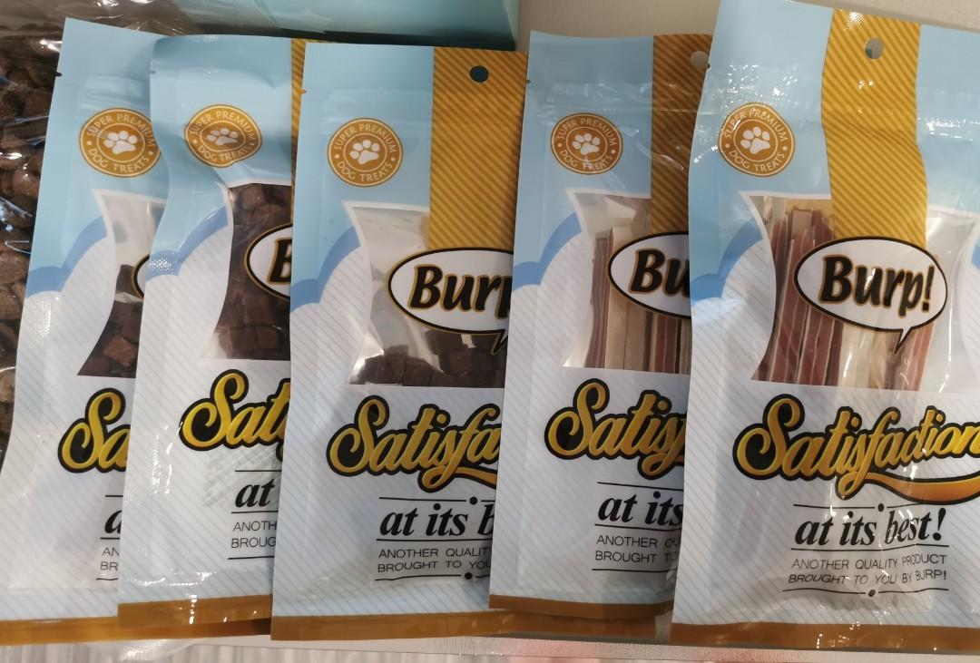 Burp Dog treats, diced chicken liver, dried sandwich, Pet Supplies, Pet ...