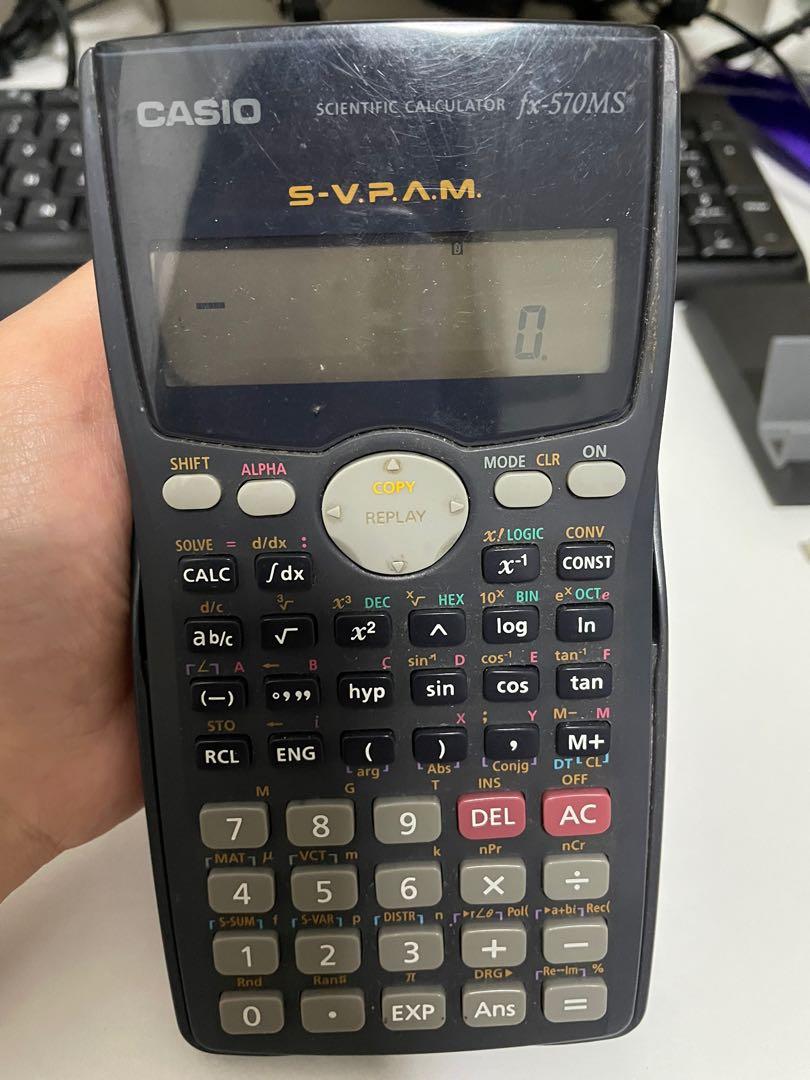 Casio calculator fx-570MS, Hobbies & Toys, Stationery & Craft ...