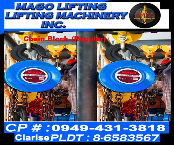 Chain Block (Regular), Commercial & Industrial, Construction Tools ...