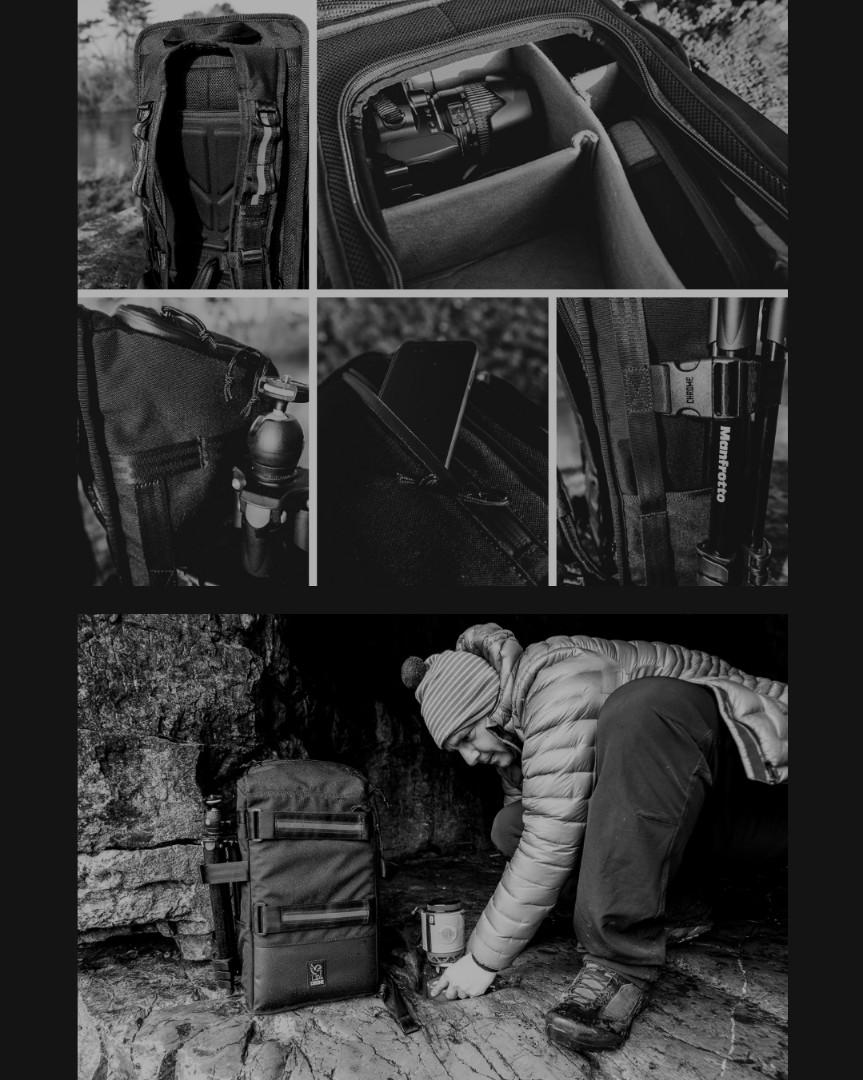 Chrome industries niko camera backpack, Photography, Photography ...