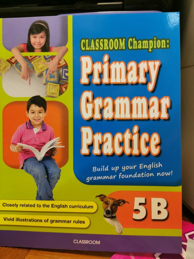Classroom Primary Grammar Practice 5B, 興趣及遊戲, 書本 & 文具, 書本及雜誌 - 補充練習 ...