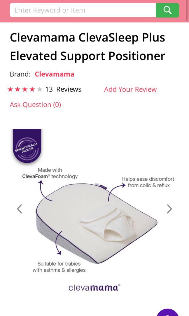 Clevamama Elevated Support Positioner, Babies & Kids, Baby Nursery ...