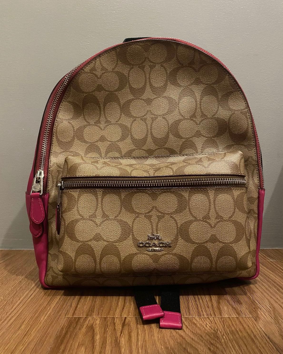 Coach Charlie Backpack Medium, Luxury, Bags & Wallets on Carousell