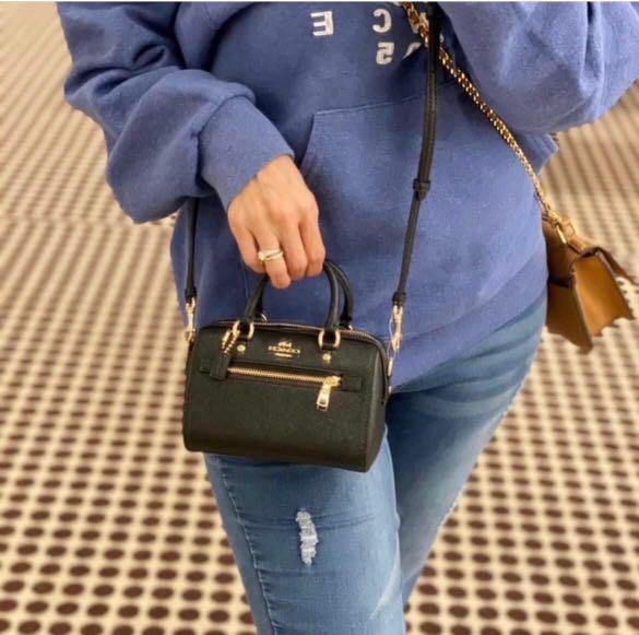 Coach Micro Rowan Satchel, Luxury, Bags & Wallets on Carousell
