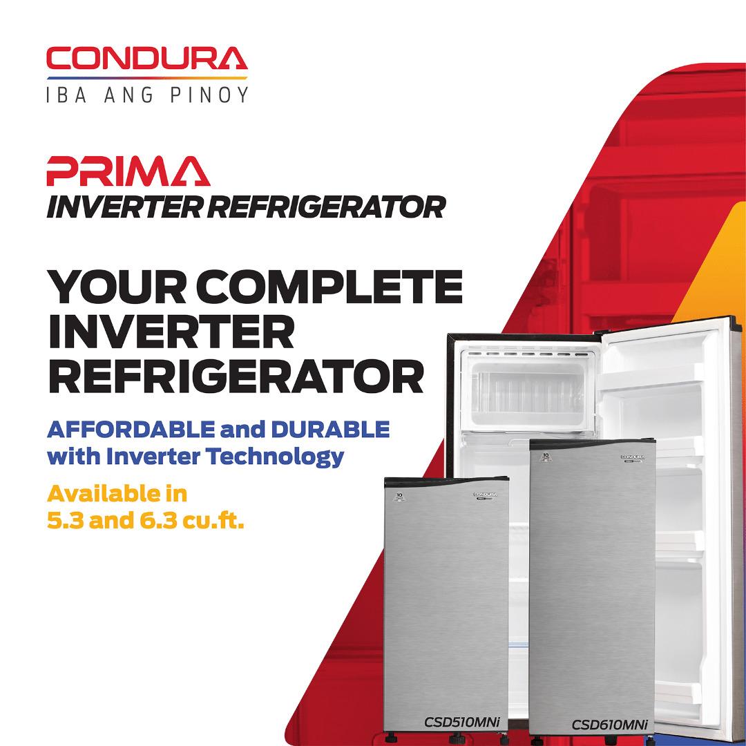 CONDURA SINGLE DOOR PRIMA INVERTER REFRIGERATOR, TV & Home Appliances ...