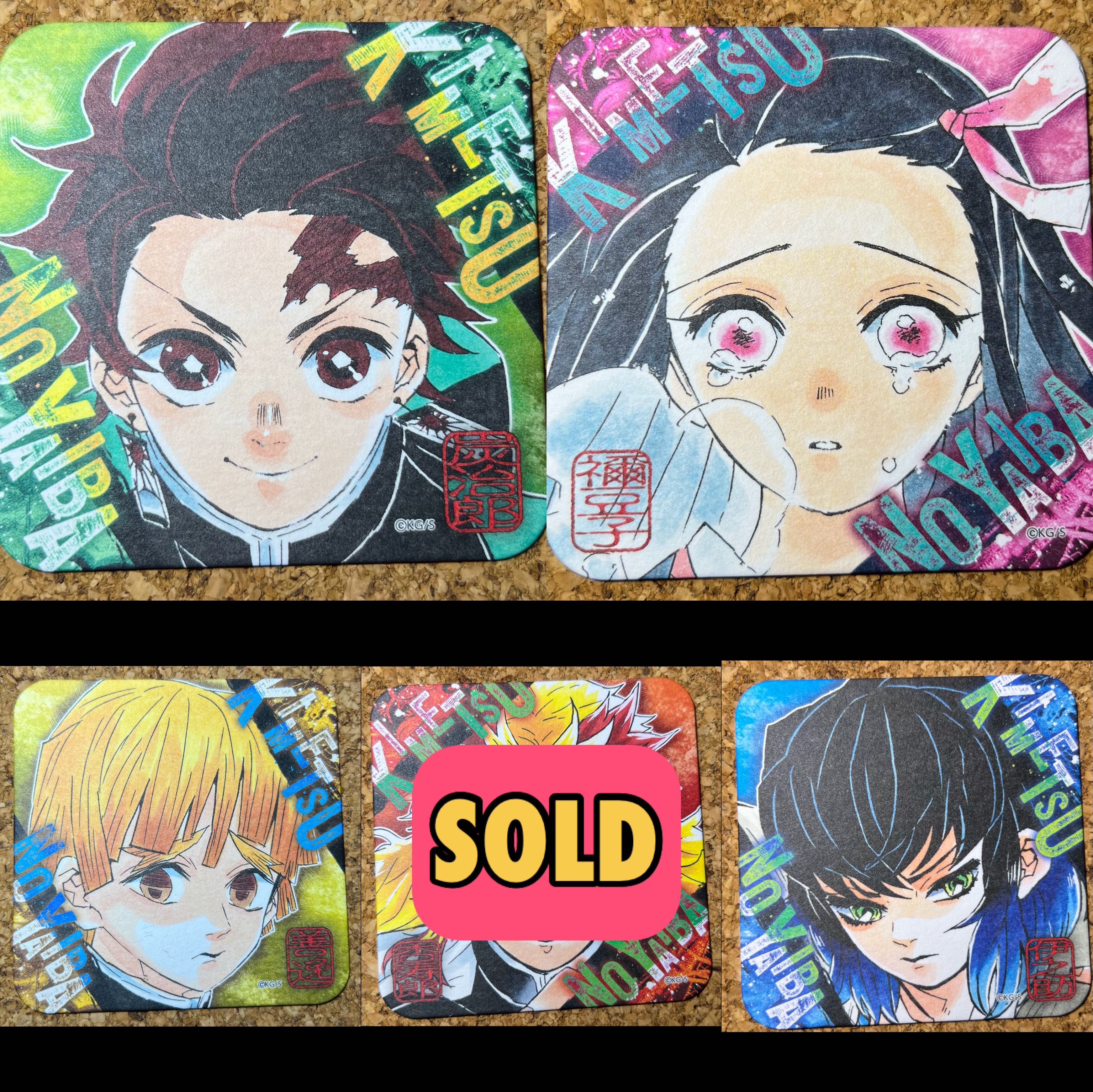 Demon Slayer Kimetsu no Yaiba Jump Festa Art Coaster 9x9cm - Php 100 ...
