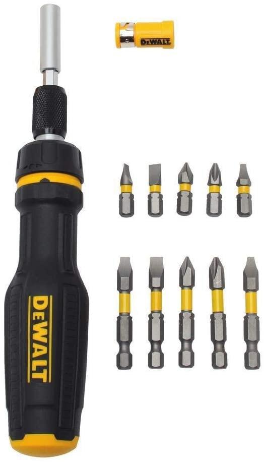 DeWalt DWHT66567 Max Fit Telescoping Ratcheting Multi-Bit Screwdriver, Furniture & Home Living ...
