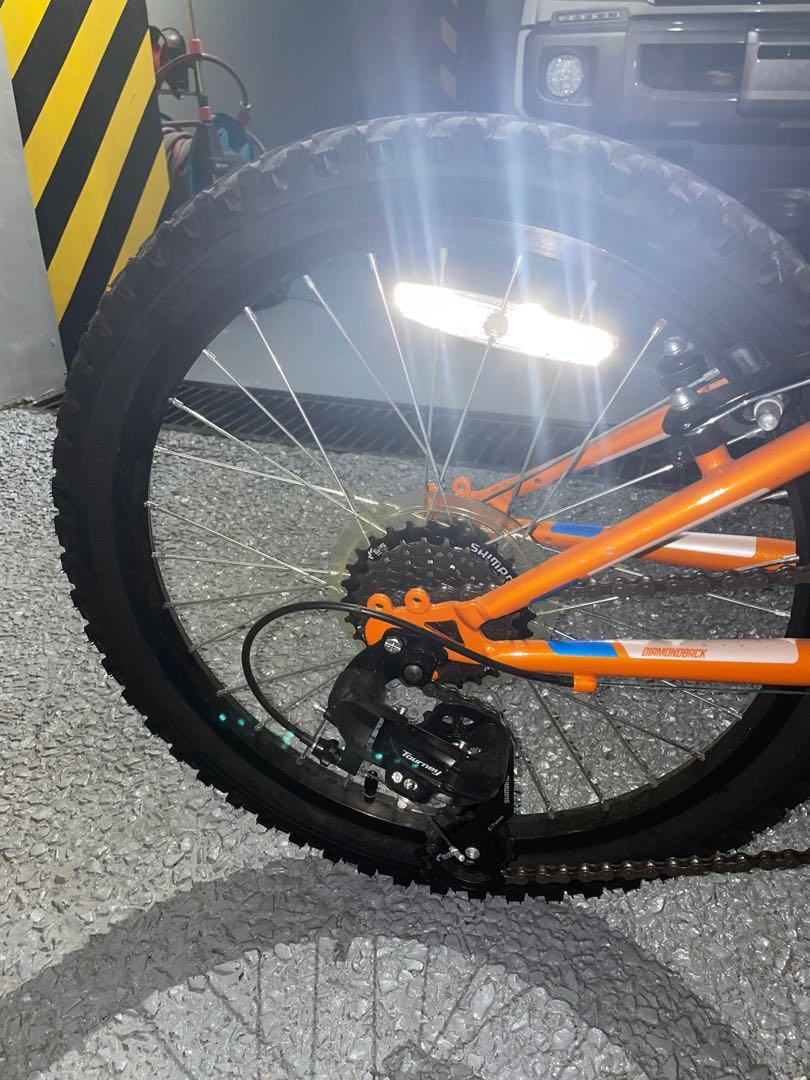 Diamondback Bicycles Cobra 20 Youth 20" Wheel Mountain Bike, Orange ...
