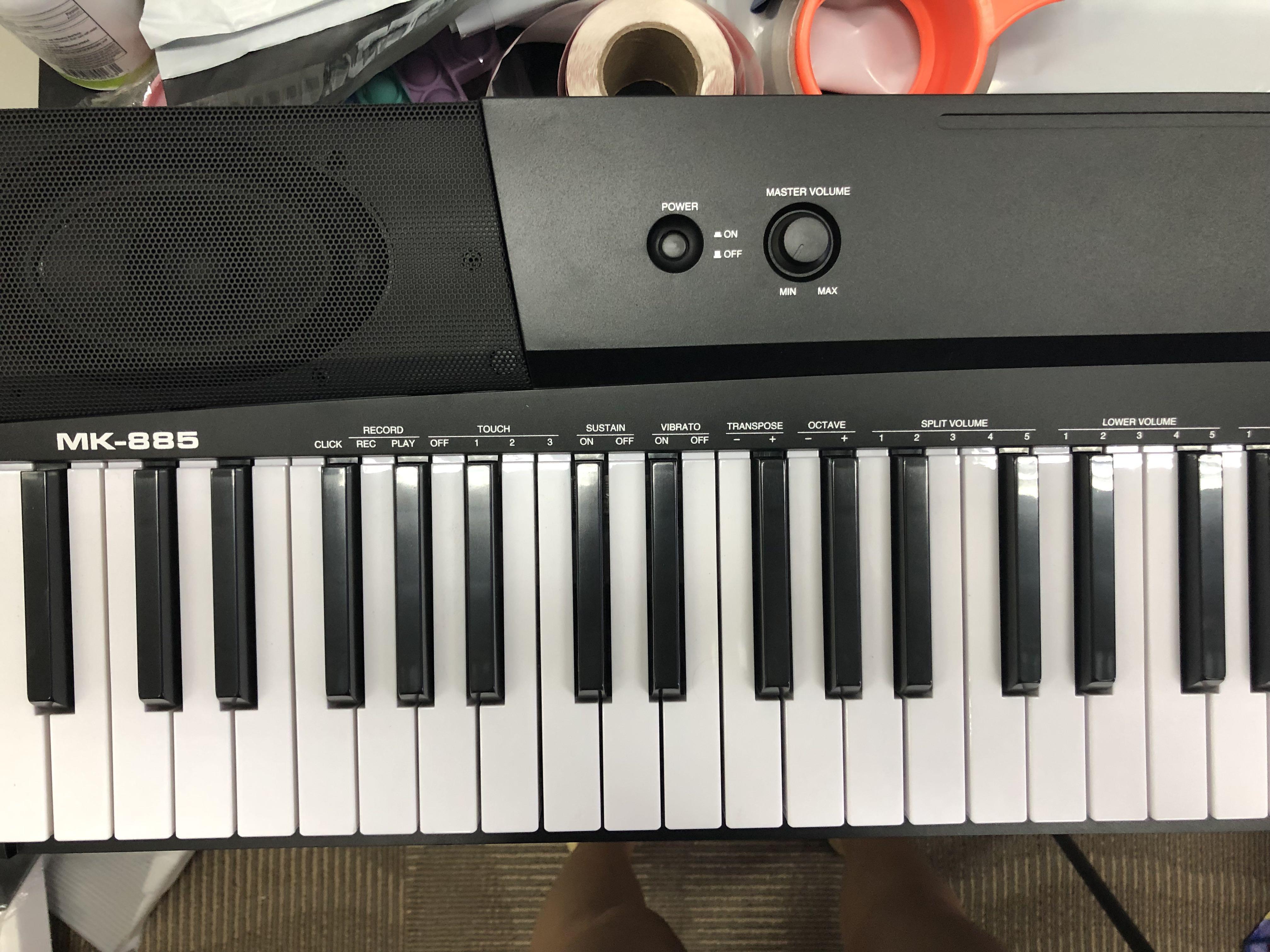 Digital Piano Meike MK-885 88 keys, Hobbies & Toys, Music & Media ...