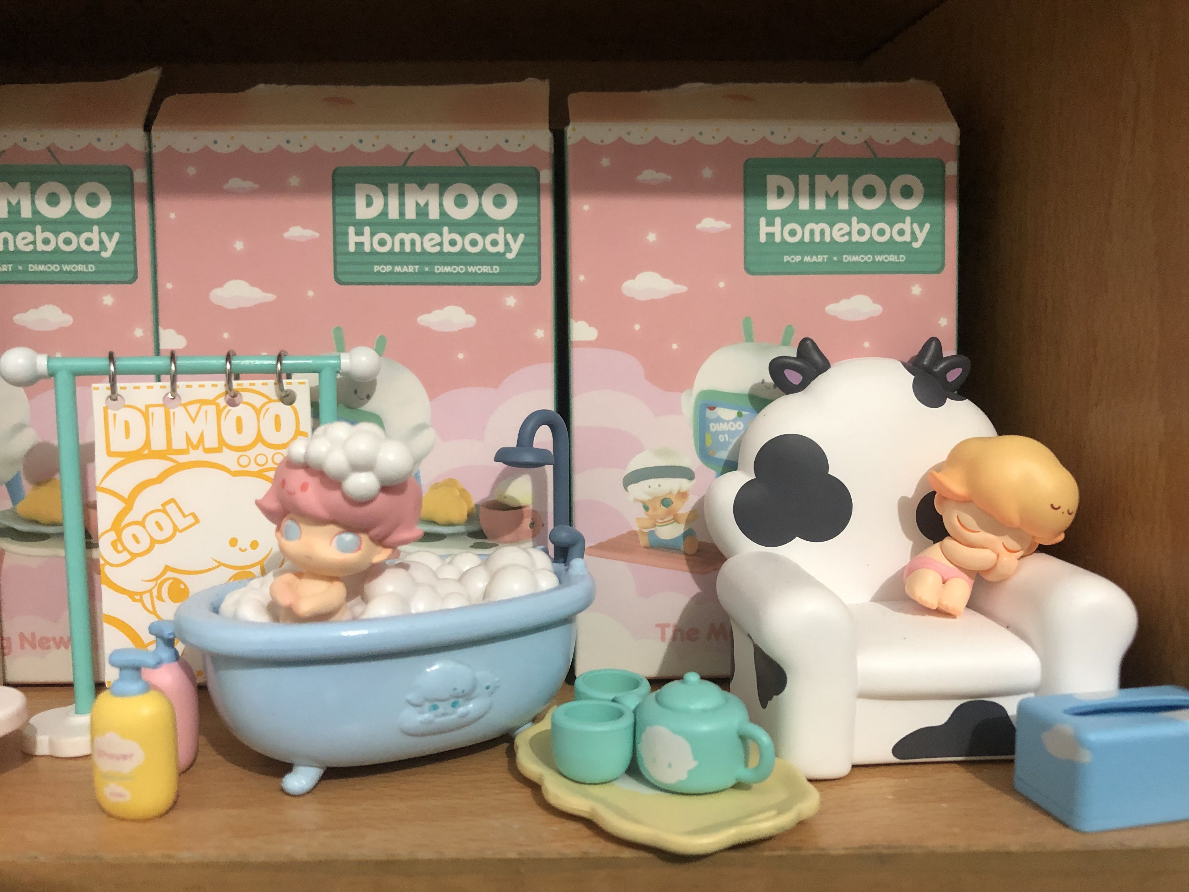 Dimoo pop mart homebody, Hobbies & Toys, Toys & Games on Carousell