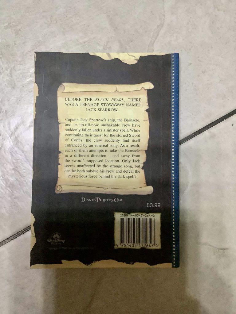 Disney Pirates Of the Caribbean Jack Sparrow The Siren Song Book ...