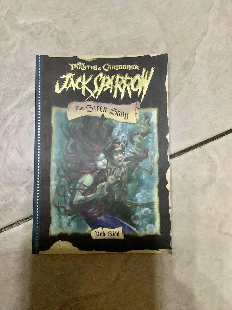 Disney Pirates Of the Caribbean Jack Sparrow The Siren Song Book ...