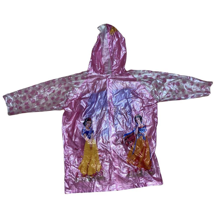 Disney princess raincoat back and front design, Babies & Kids, Babies ...