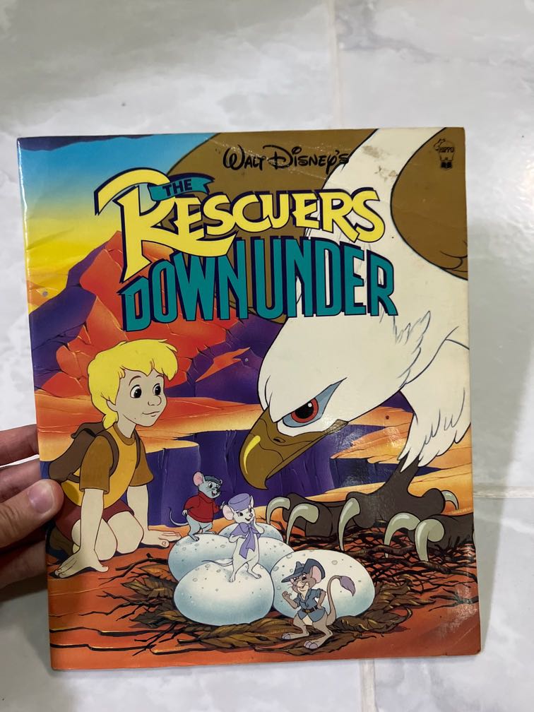 Disney The Rescuers Downunder, Hobbies & Toys, Books & Magazines ...