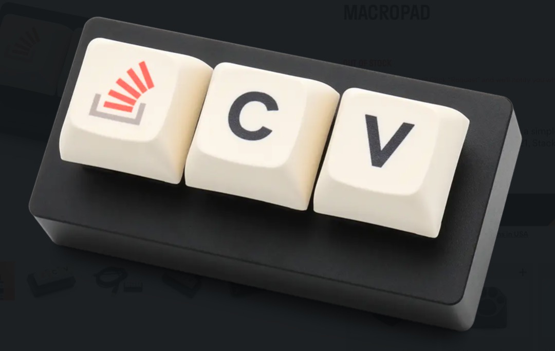 Drop Stack Overflow The Key Macropad Mini Keyboard Computers And Tech