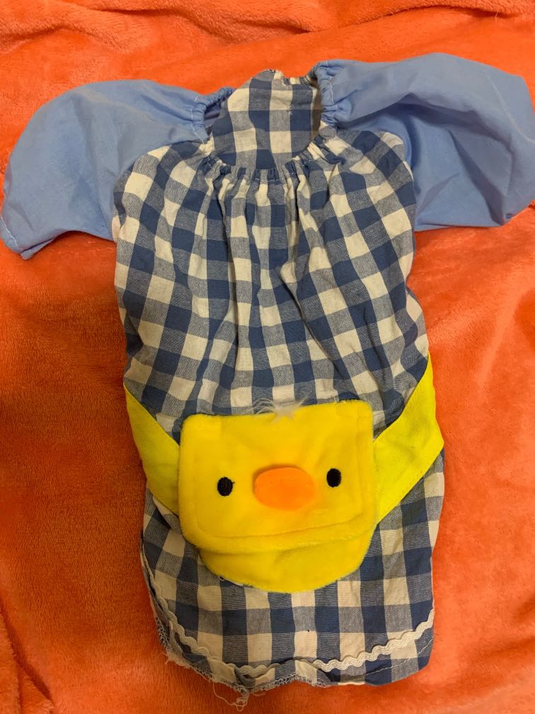 Duck Blue Uniform with Pocket, Pet Supplies, Homes & Other Pet ...