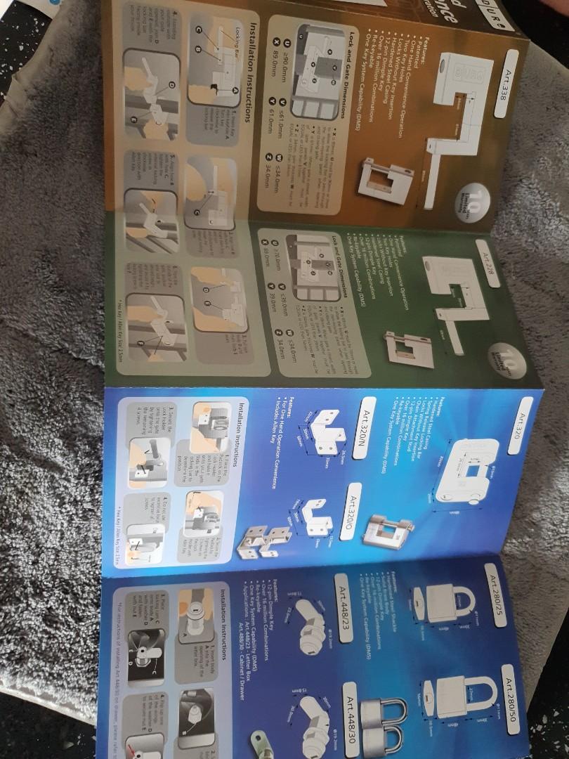 Duro Lock - For Ultimate Security, Furniture & Home Living, Security ...