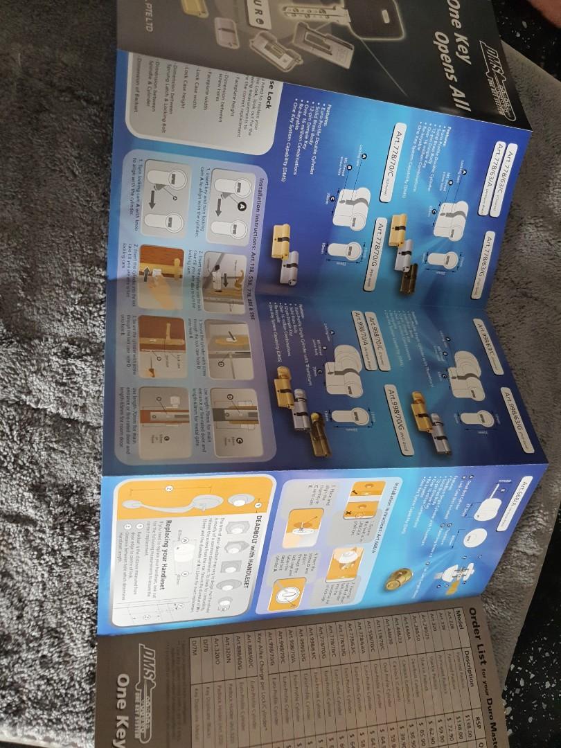 Duro Lock - For Ultimate Security, Furniture & Home Living, Security ...