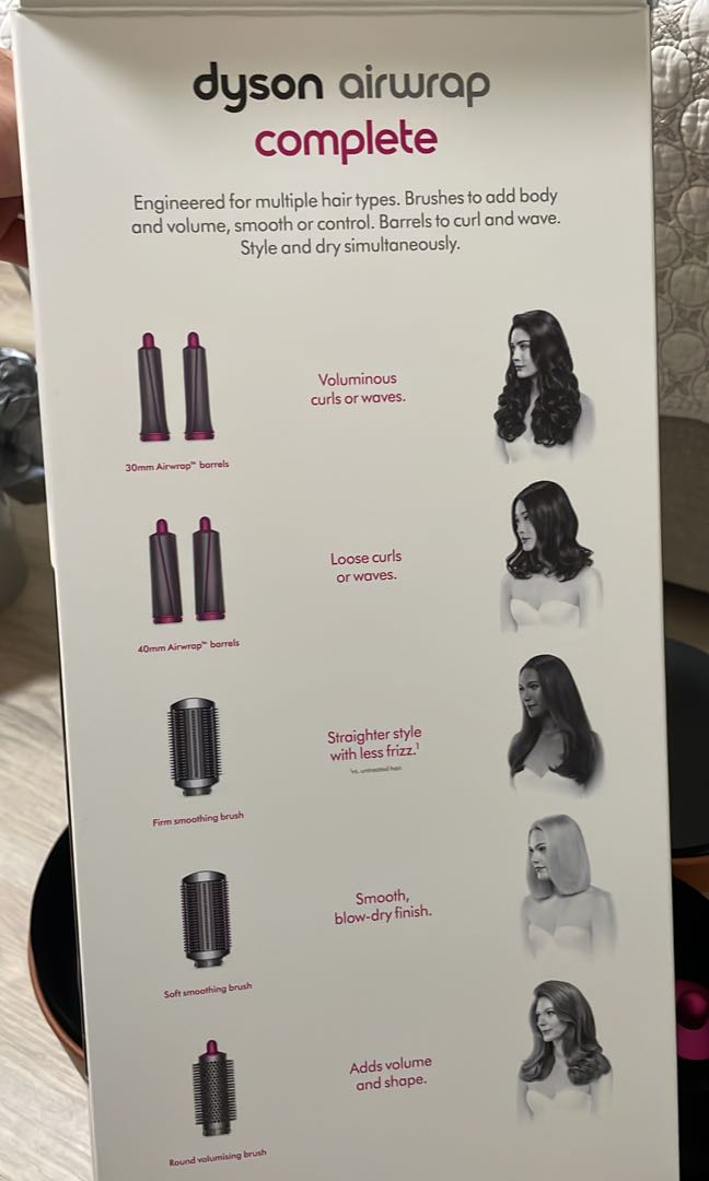 Dyson air wrap, Beauty & Personal Care, Hair on Carousell