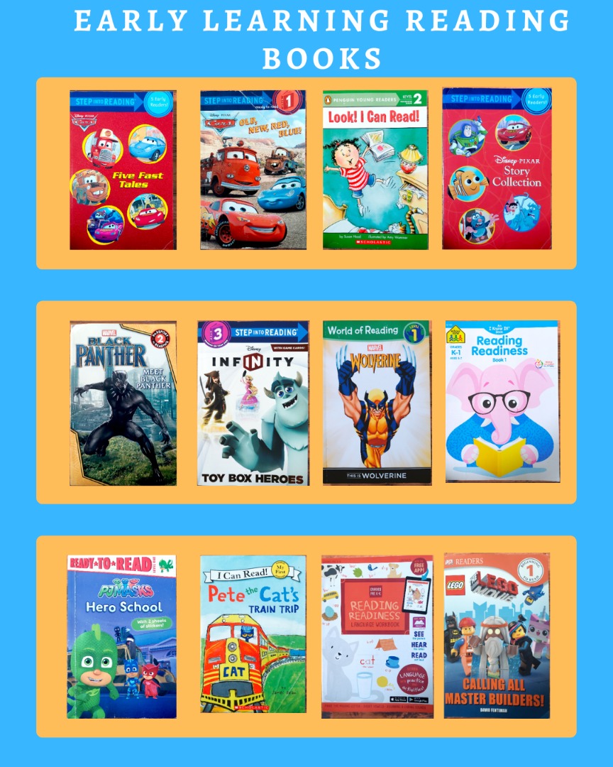 EARLY LEARNING READING Books for KIDS, Hobbies & Toys, Books ...