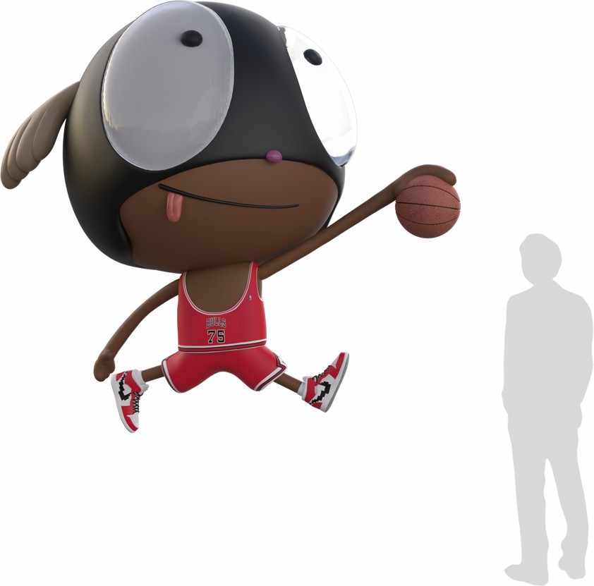 Edgar Plans x NBA 75th x NBA Bull Chicago Art Sculpture, 興趣及遊戲, 玩具 & 遊戲 ...