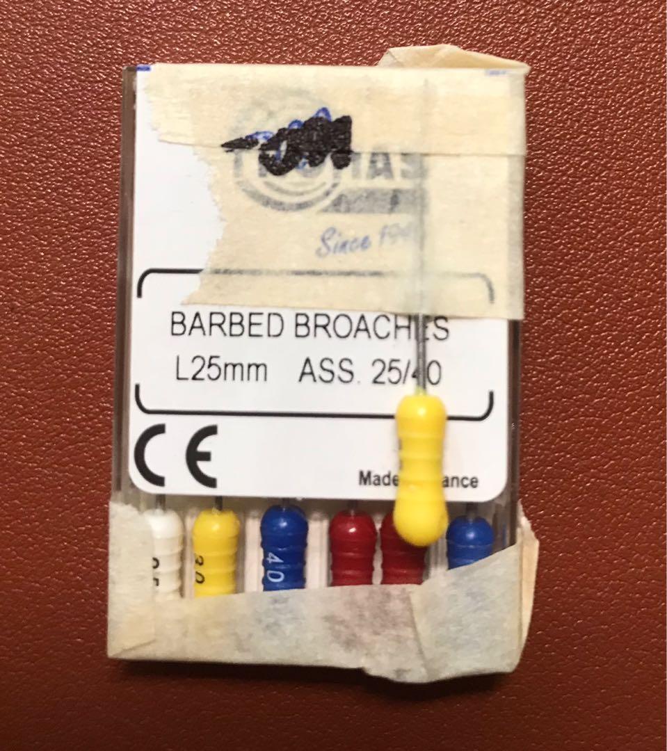 Endo materials(Files/paper points), Health & Nutrition, Medical ...