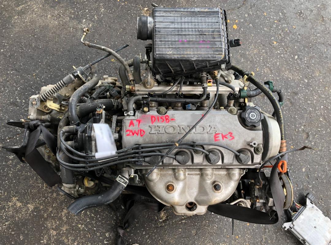 ENGINE KOSONG HONDA EK3 D15B AT 2WD (non vtec), Auto Accessories on ...