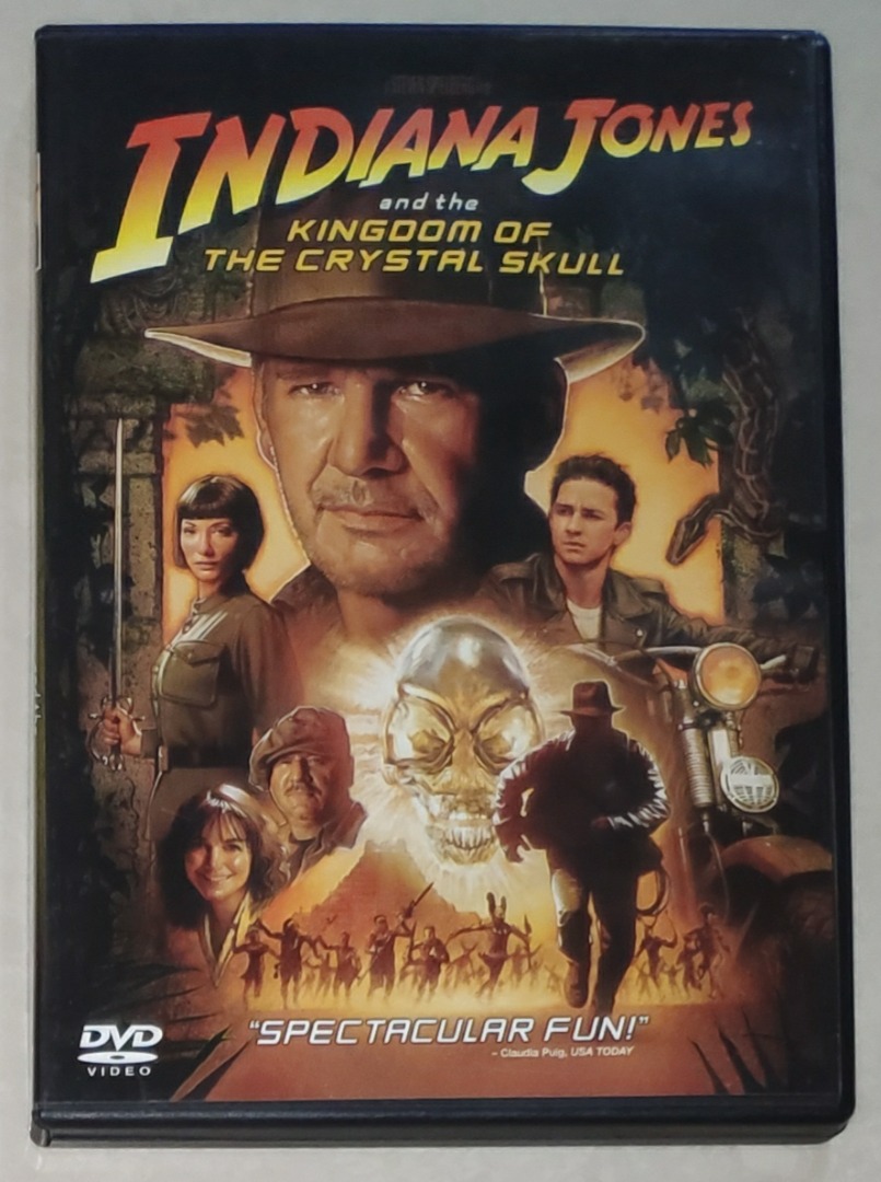 English Movie DVD: Indiana Jones and the Kingdom of the Crystal Skull ...