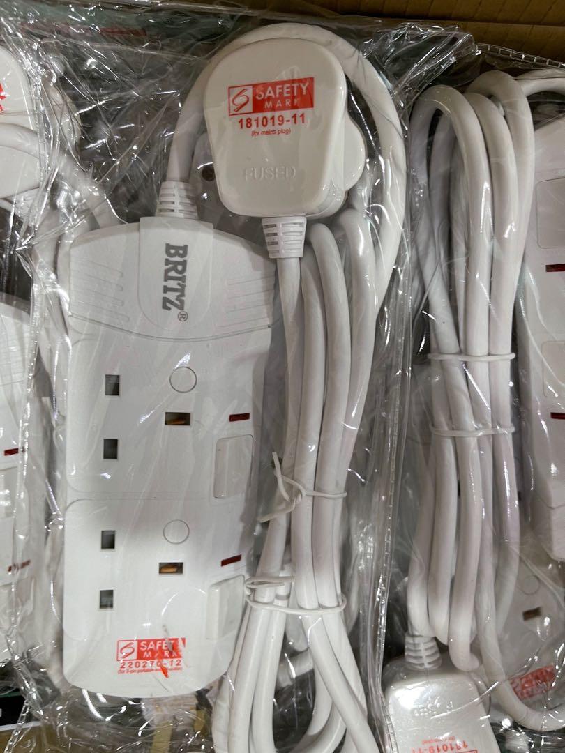 EXTENSION SOCKET LELONG SALE [Minor Logo Defects Discoloration], TV ...