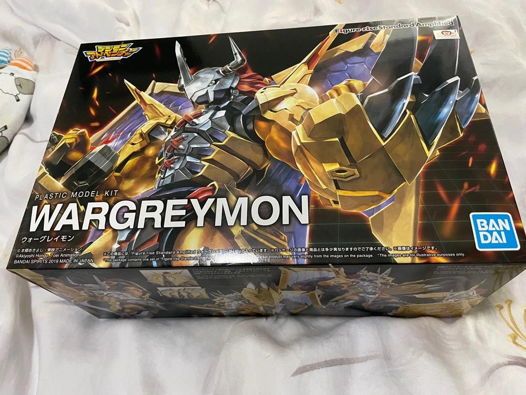 Figure-rise Standard Amplified (Wargreymon) Plastic Model Kit, Hobbies ...