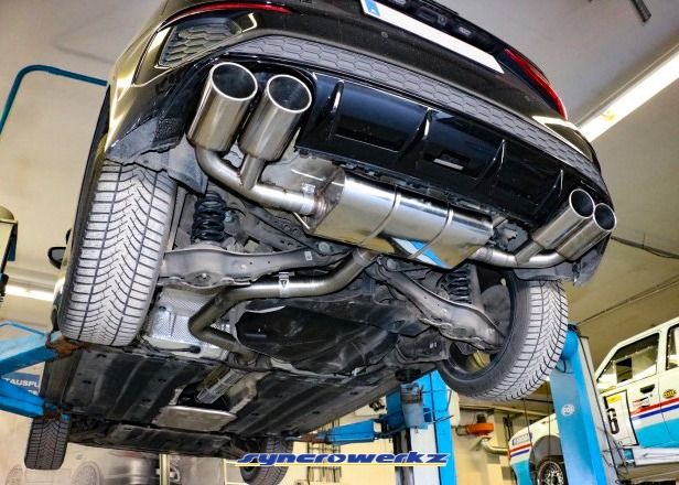 FOX Cat Back Exhaust System for Audi A3 Sportback 8Y | Stainless steel ...