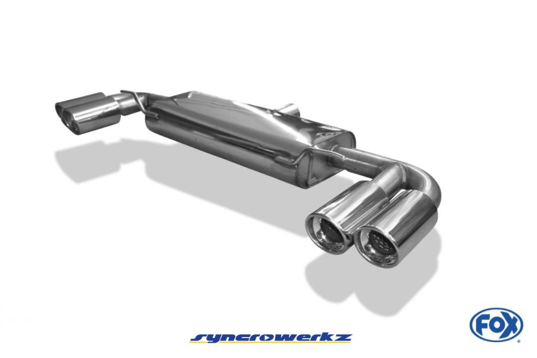 FOX Exhaust System for Audi TT 8J | Stainless steel exhaust, Slip-on ...