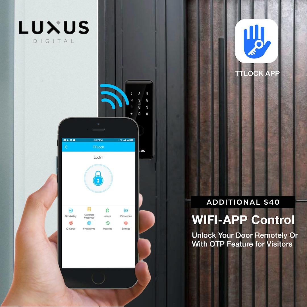 FREE Installation | Luxus DG4 Digital Gate Lock | RFID | 1 Year ...