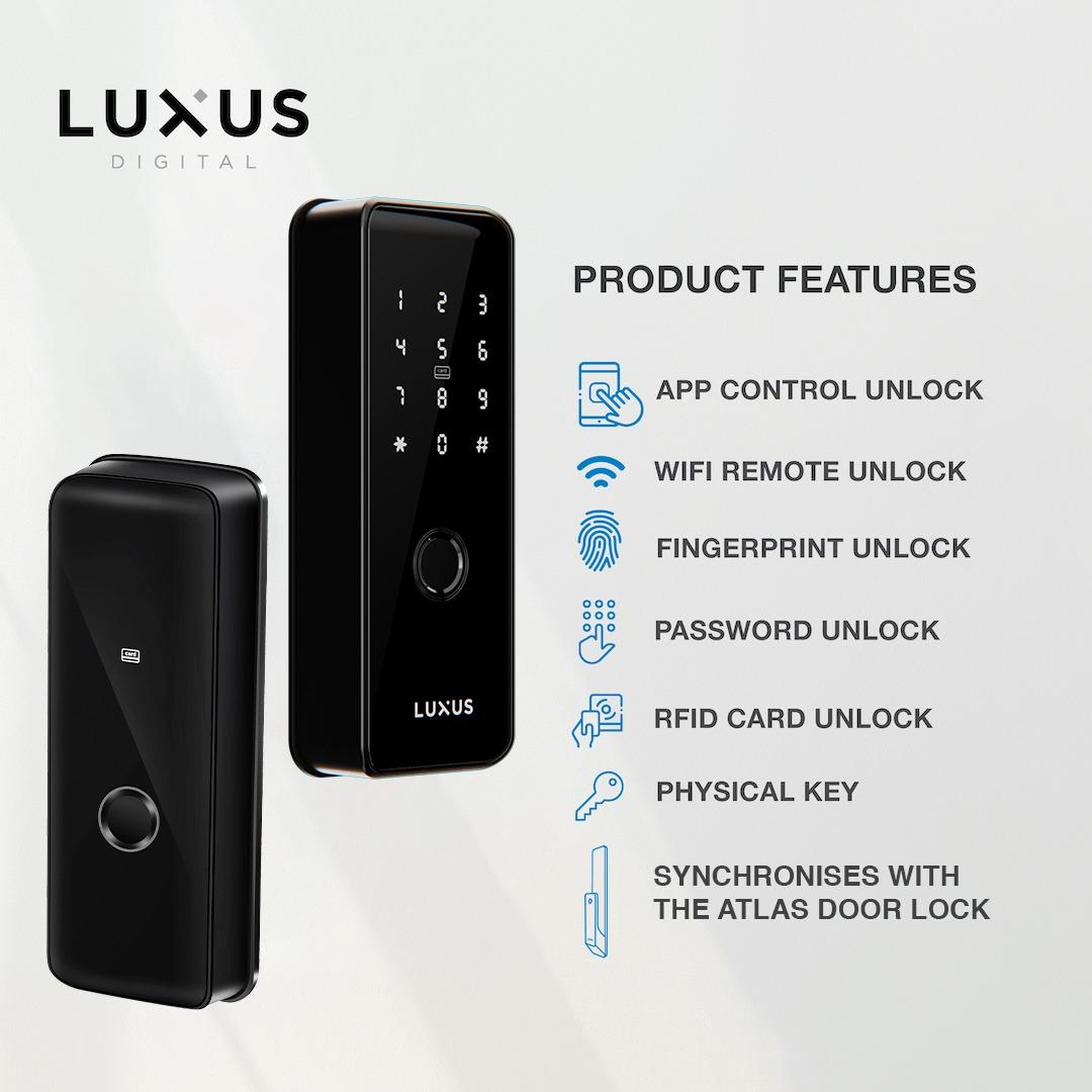 FREE Installation | Luxus DG4 Digital Gate Lock | RFID | 1 Year ...