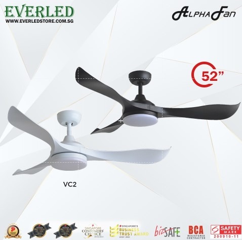 [DELIVERY/INSTALLATION] Alpha VC2 52" / DC Fan (with 25W Tri-Color ...