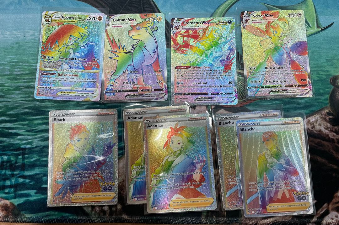 [FREE MAIL] Pokemon Rainbow / Hyper Rares, Hobbies & Toys, Toys & Games ...