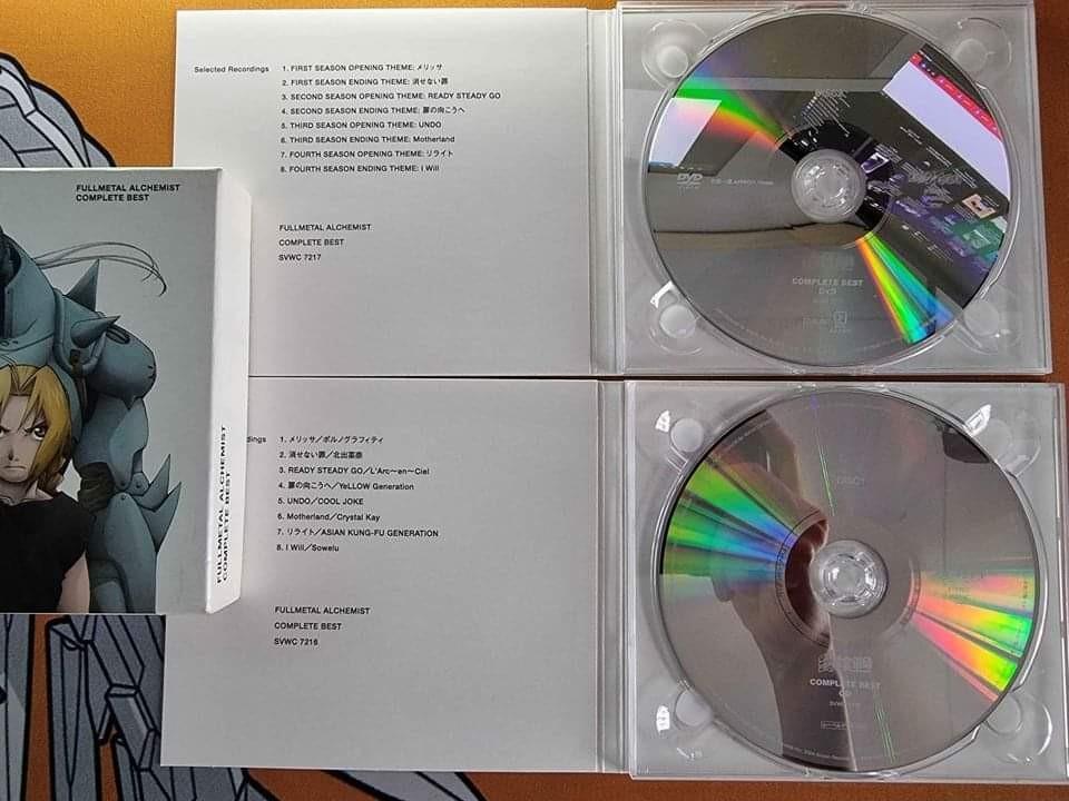Fullmetal Alchemist Complete Best | Anime Soundtrack Album, Hobbies ...
