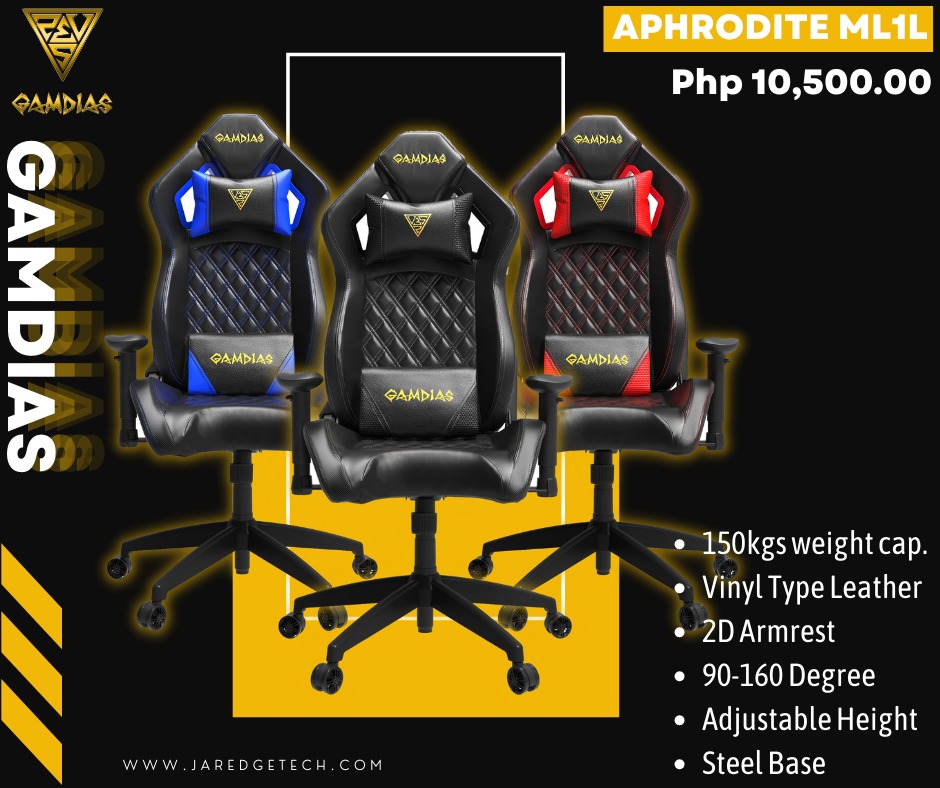 Gamdias Aphrodite ML1L Gaming Chair, Furniture & Home Living, Furniture ...